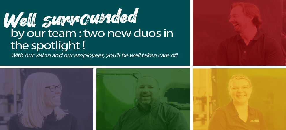 Supported by our team: two new duos in the spotlight | Cartier Packaging