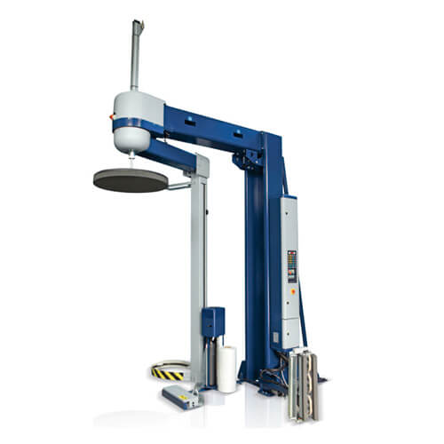 Rotowrap rotating arm by Robopac | Cartier Packaging