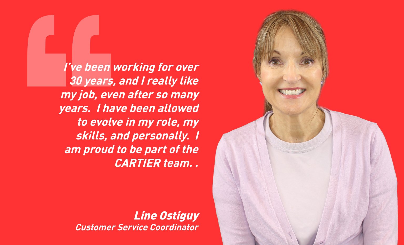 Cartier, un employeur de choix pour votre carrière