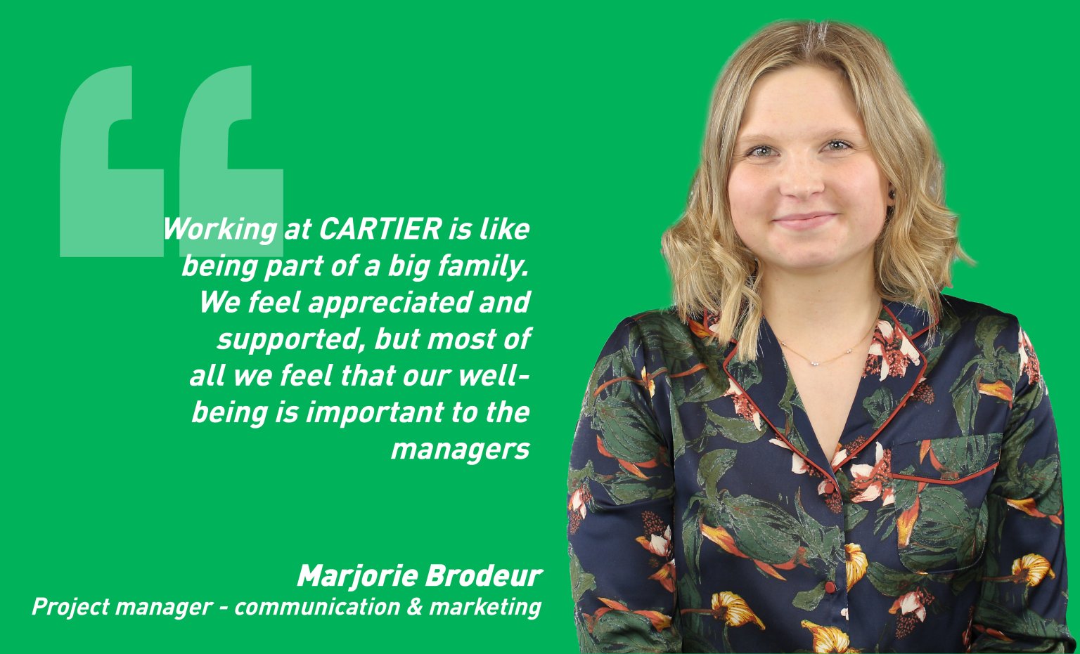 Cartier, un employeur de choix pour votre carrière